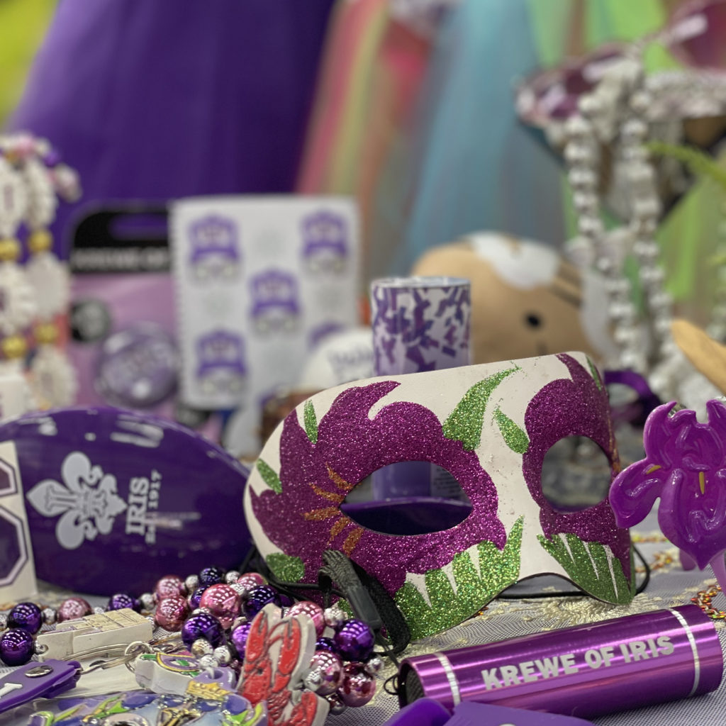 Signature Throw – Krewe of Iris